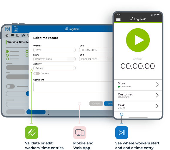 Worker Connect | Logifleet